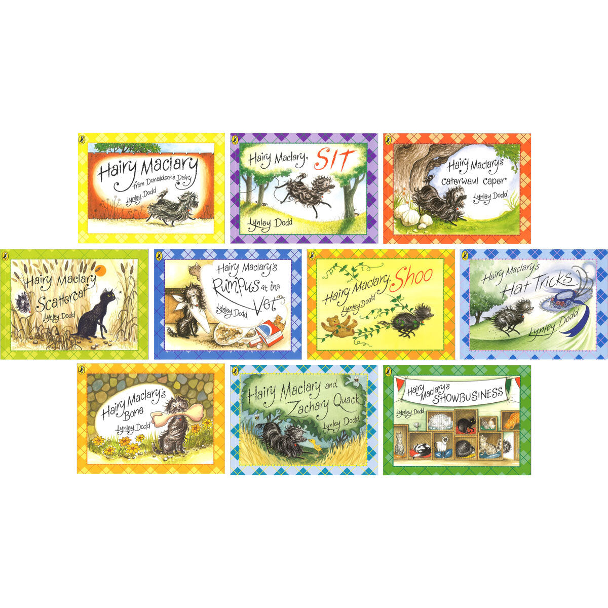 Hairy Maclary 10 Book Collection by Lynley Dodd (5+ Years) – CARIKAM-LTD